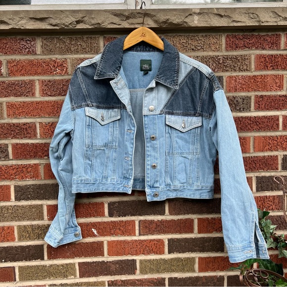 wild fable | Jackets & Coats | Wild Fable Dark Denim Light Denim And ...